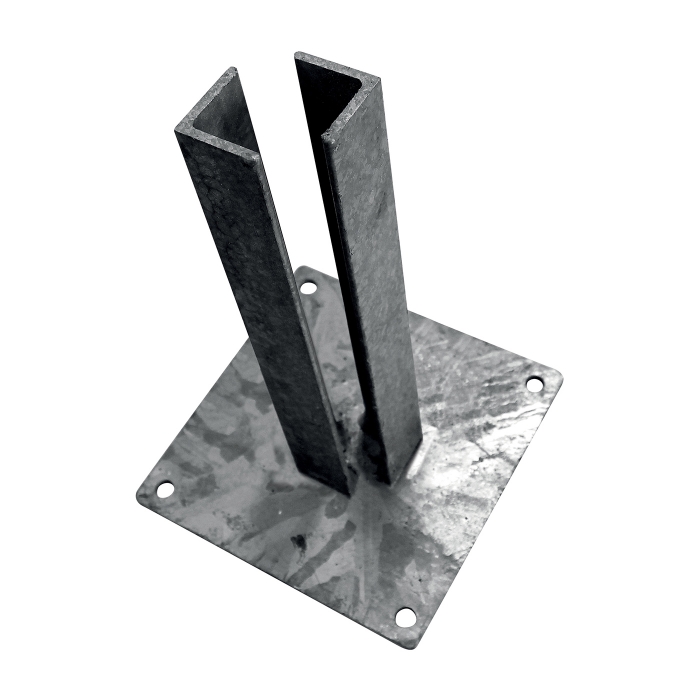Accessory for installation of square fencing meshes and welded meshes ...